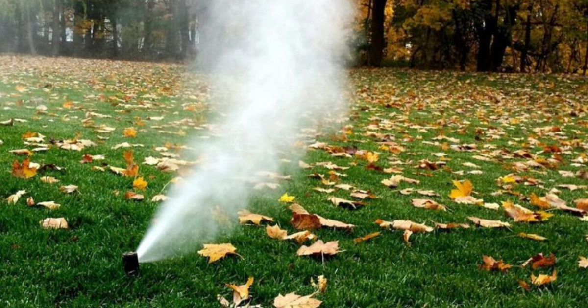 Sprinkler Winterization - Roper Lawn Care